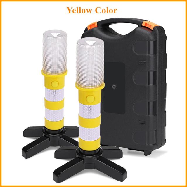 Led Twinkle Star Emergency Car Roadside Flares Light Kit Safety Strobe